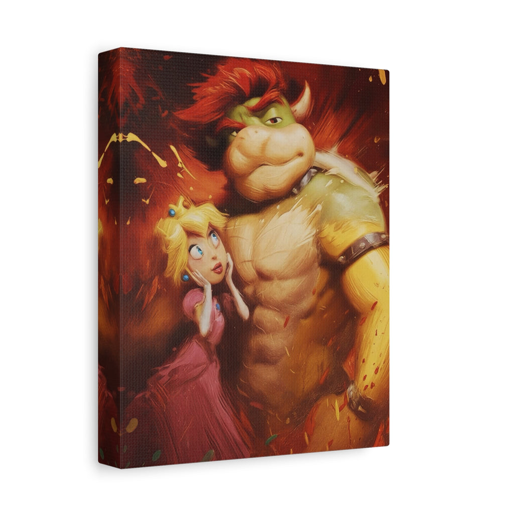 Bowser and Peach Portrait Portrait | The Super Mario Galaxy Movie ...