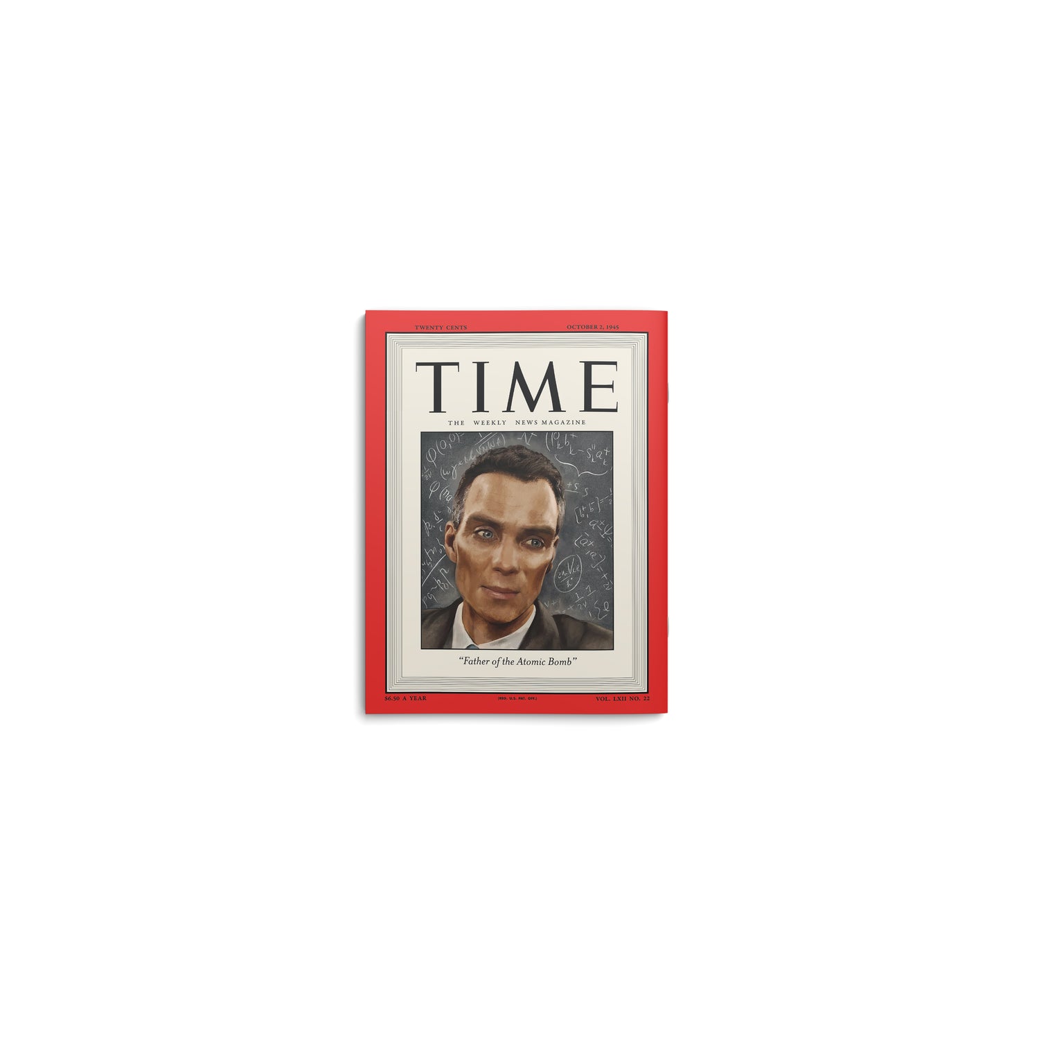 Father of the Atomic Bomb Time Magazine | Oppenheimer | ReplicaPropStore