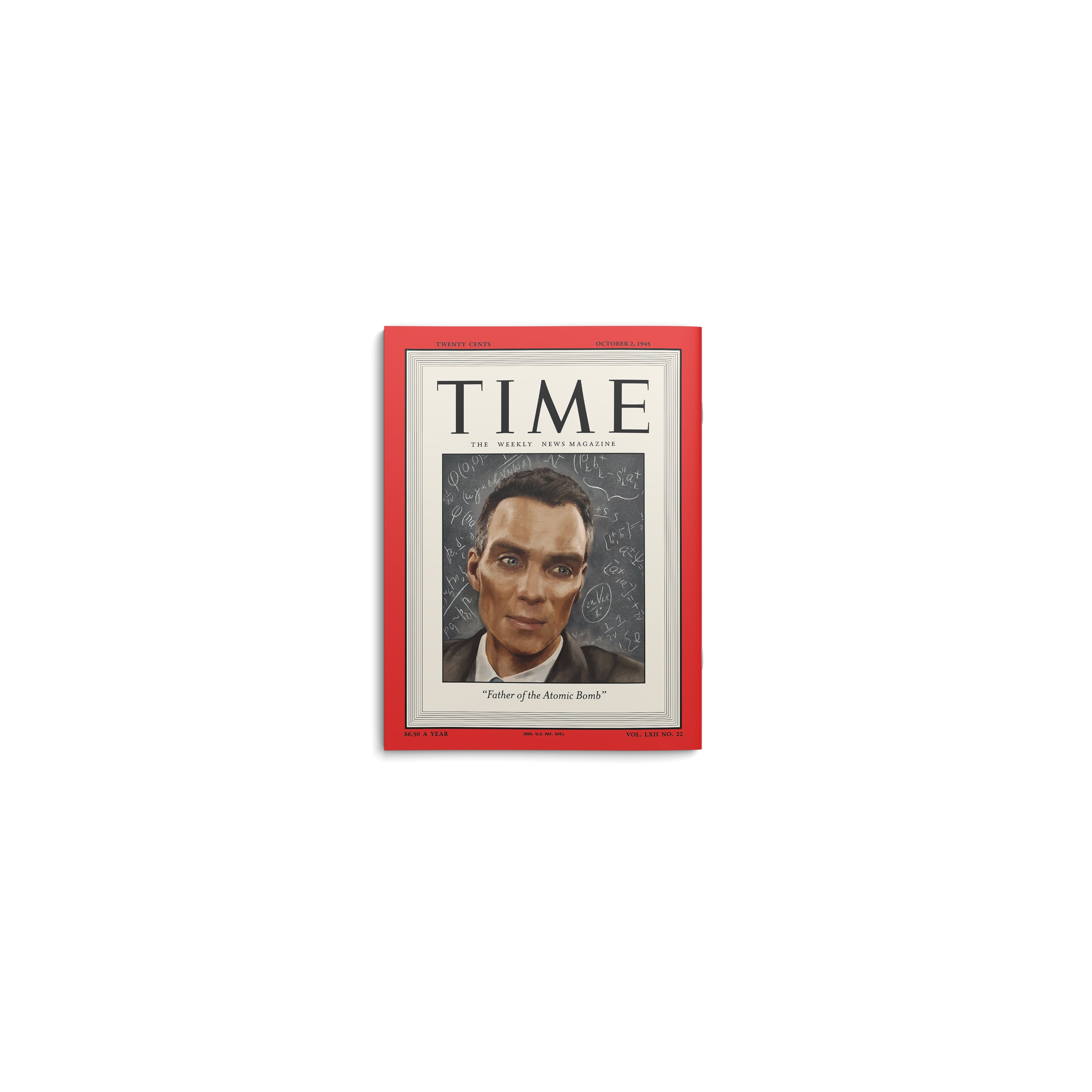 Father of the Atomic Bomb Time Magazine | Oppenheimer | ReplicaPropStore
