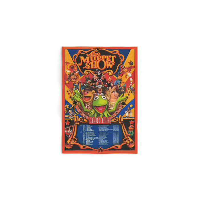 The Muppet Show Grand Tour Poster | Muppets Most Wanted | ReplicaPropStore