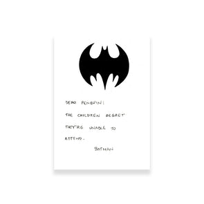 Batman Card | Batman Returns | ReplicaPropStore