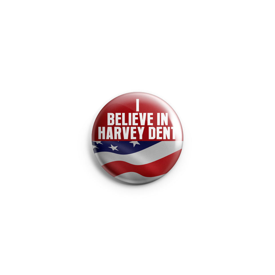 I Believe In Harvey Dent Button Badge | The Dark Knight | ReplicaPropStore