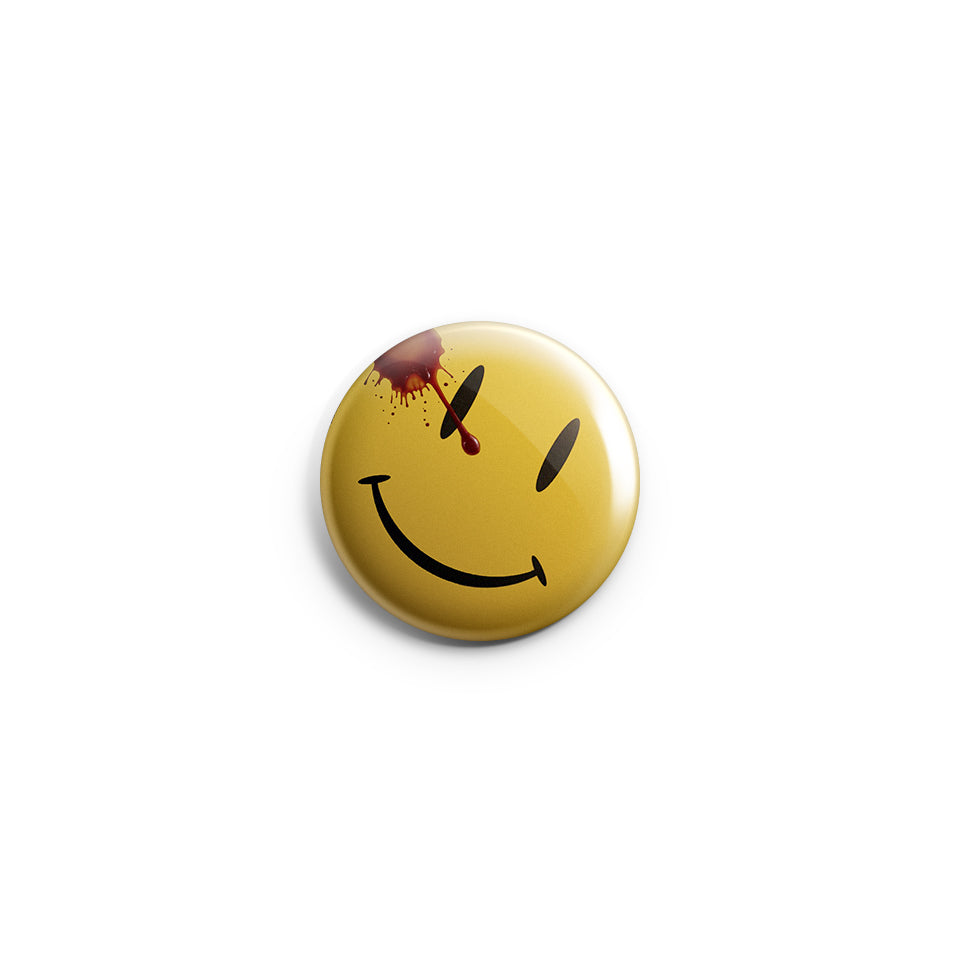 Watchmen Smiley Face Button
