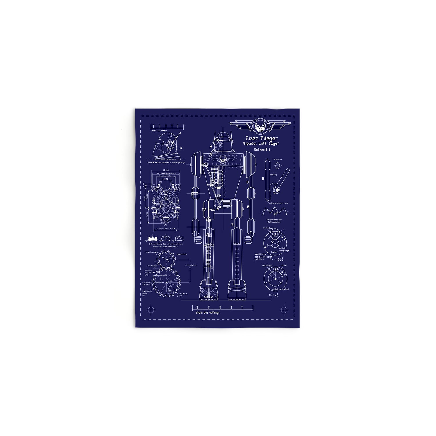 Eisen Flieger Blueprint | Sky Captain and the World of Tomorrow ...