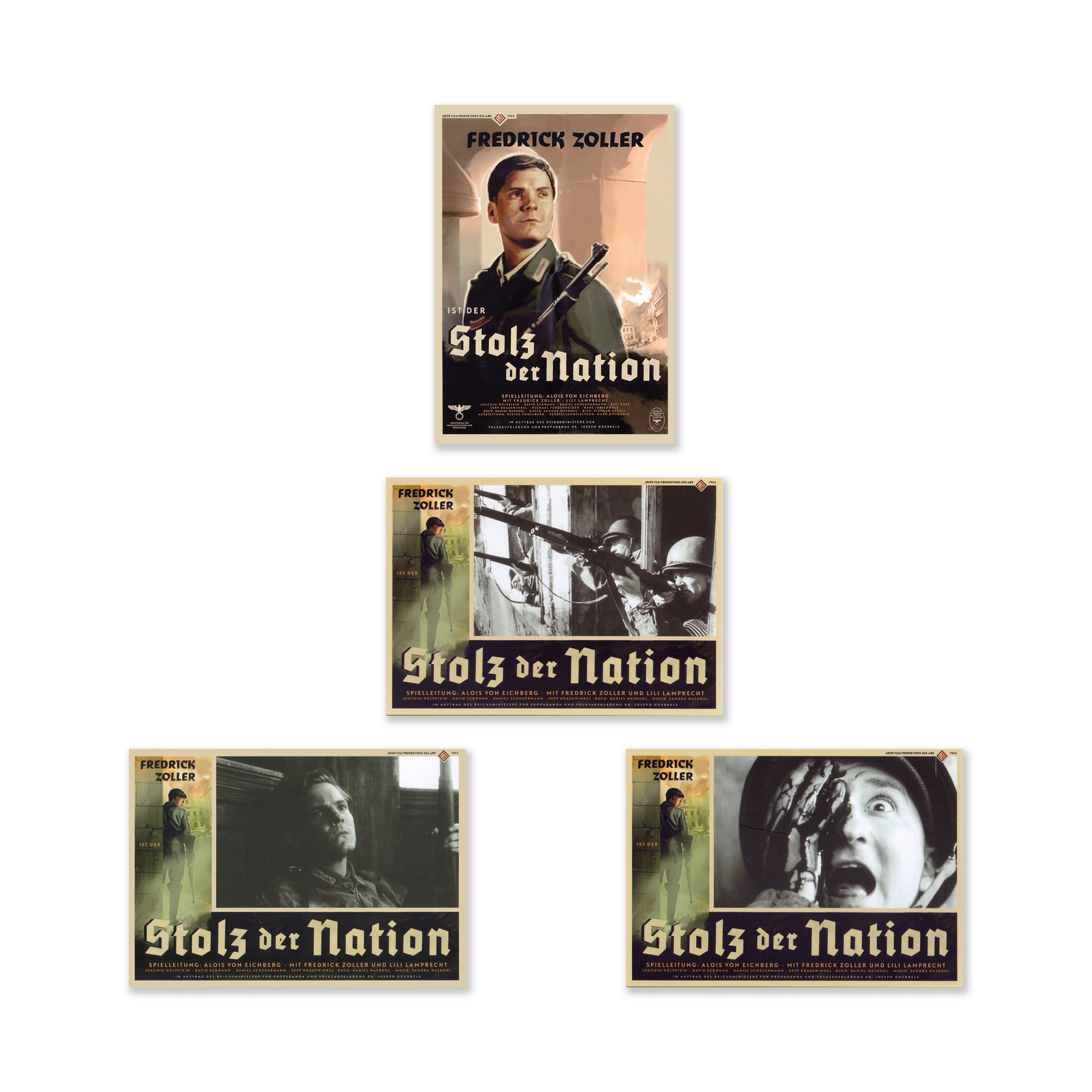 Stolz Der Nation Poster Set Nation's Pride | Inglourious Basterds ...
