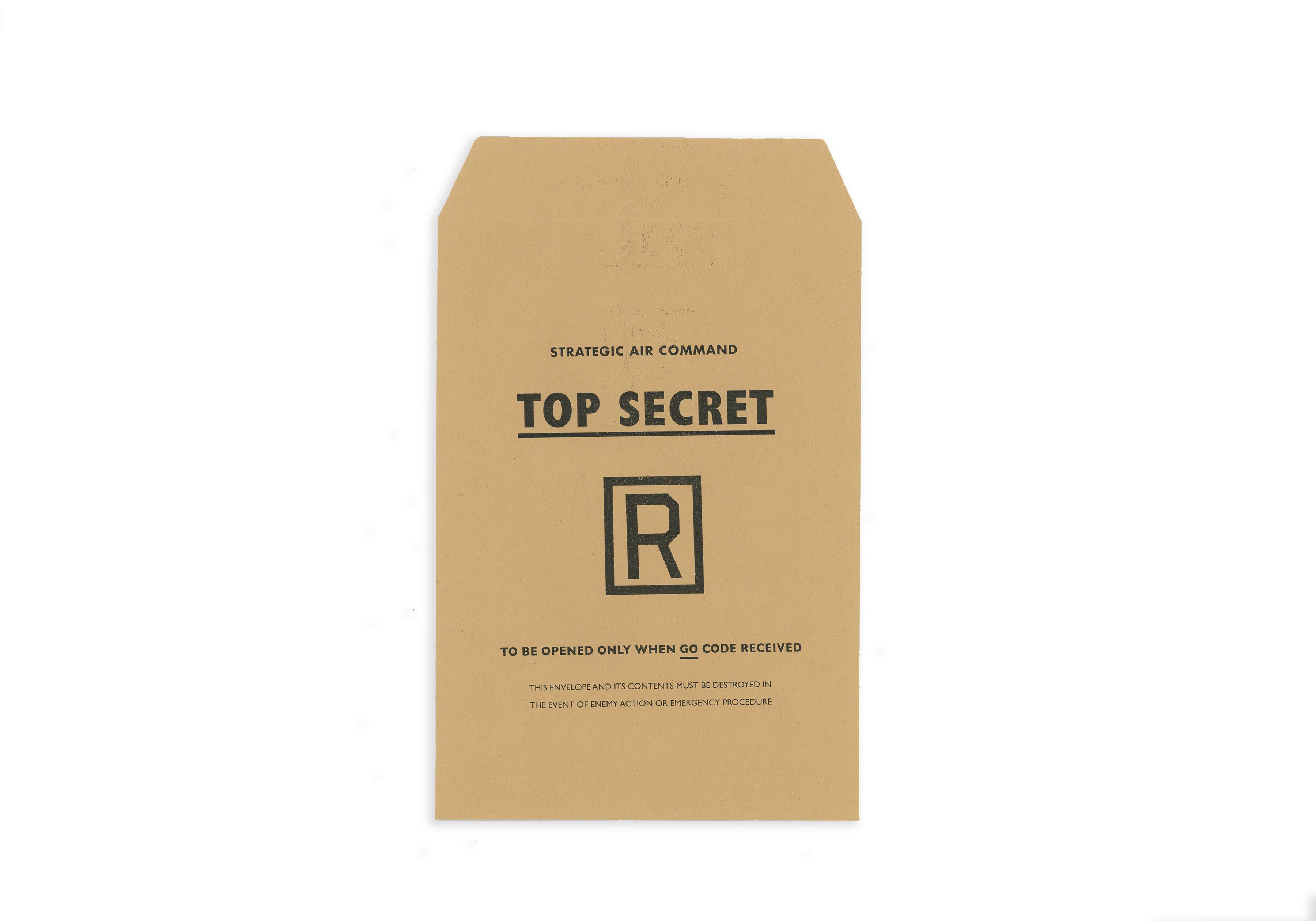 Top Secret Envelope | Dr Strangelove | ReplicaPropStore