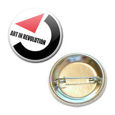 Art In Revolution Badge Pin | Back To The Future | ReplicaPropStore