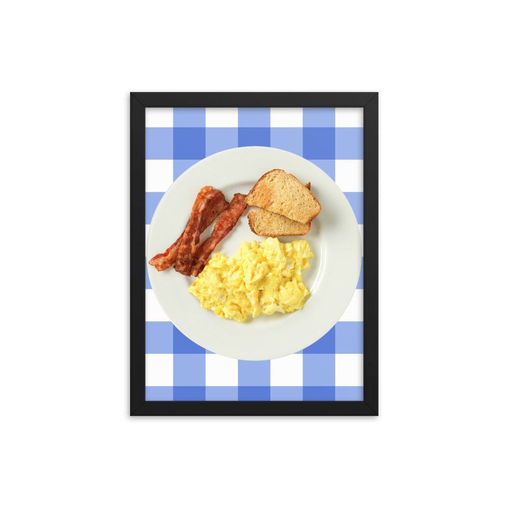 Ron Swanson Bacon And Eggs Poster