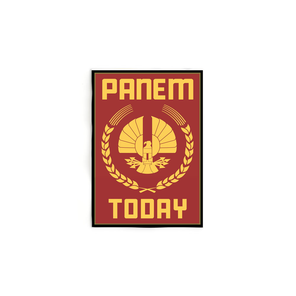 Panem Today Poster | The Hunger Games | ReplicaPropStore